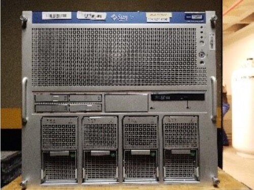Leilão de SERVIDOR SUN SPARC M5000